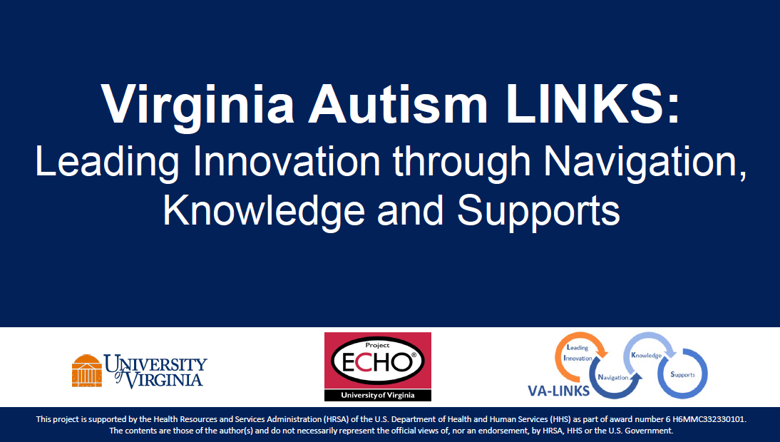 Virginia Team Introduction and Orientation to ECHO Model - SPHARC